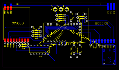 RX5808-Pro-Diversity-Arduino-Nano - OSHWLab