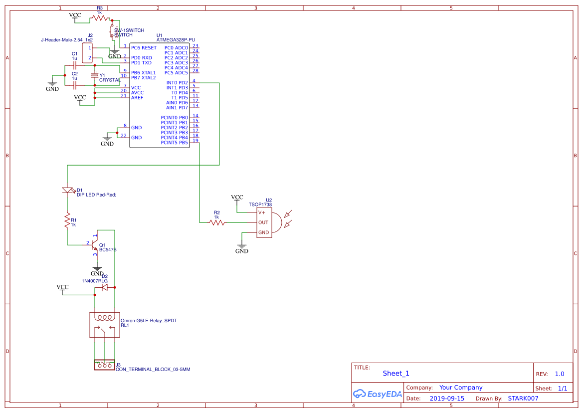 ir with 328p - Platform for creating and sharing projects - OSHWLab