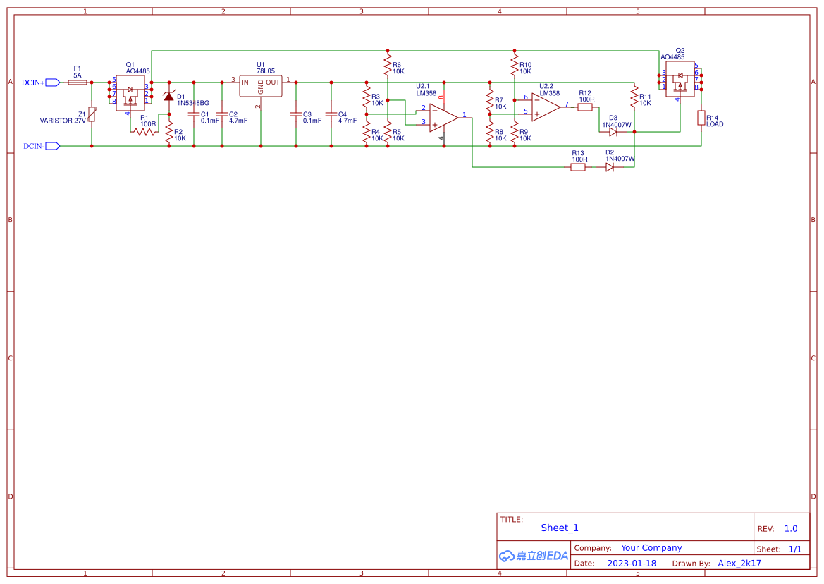 Protect_Charger_3S - EasyEDA open source hardware lab