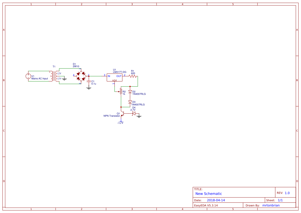 Dual Rail Supply - EasyEDA open source hardware lab
