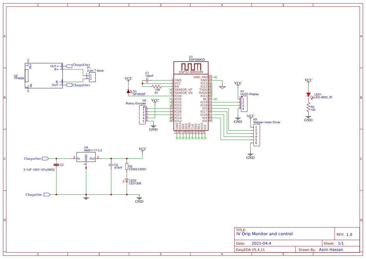 DripMonitor - EasyEDA open source hardware lab
