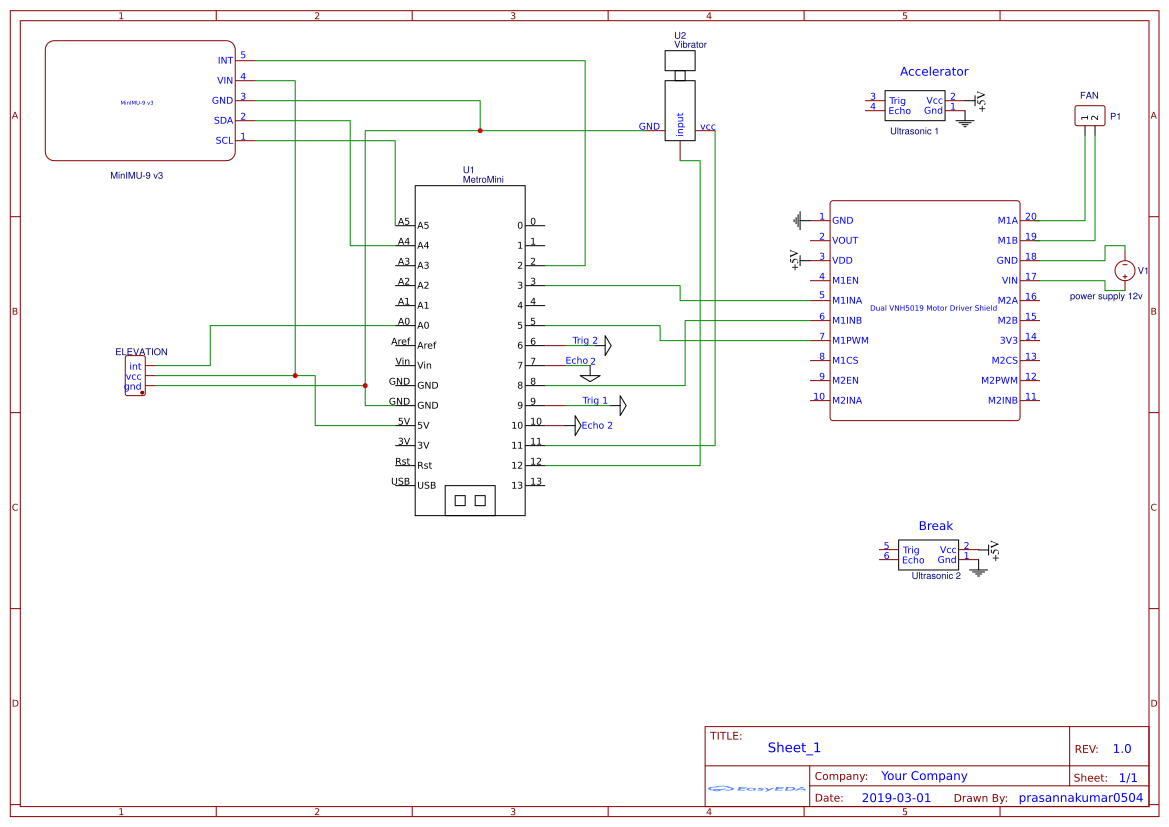 bike simulator - EasyEDA open source hardware lab