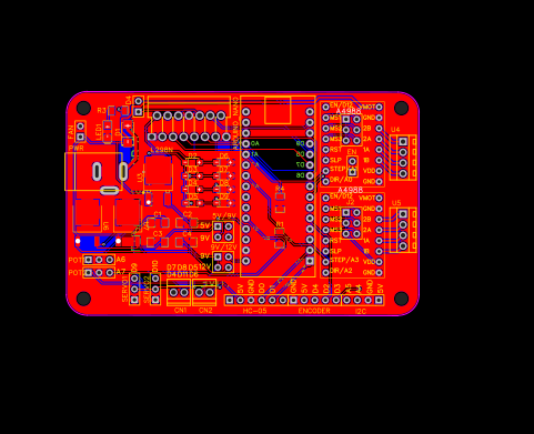 Multipurpose pcb version 3 - EasyEDA open source hardware lab