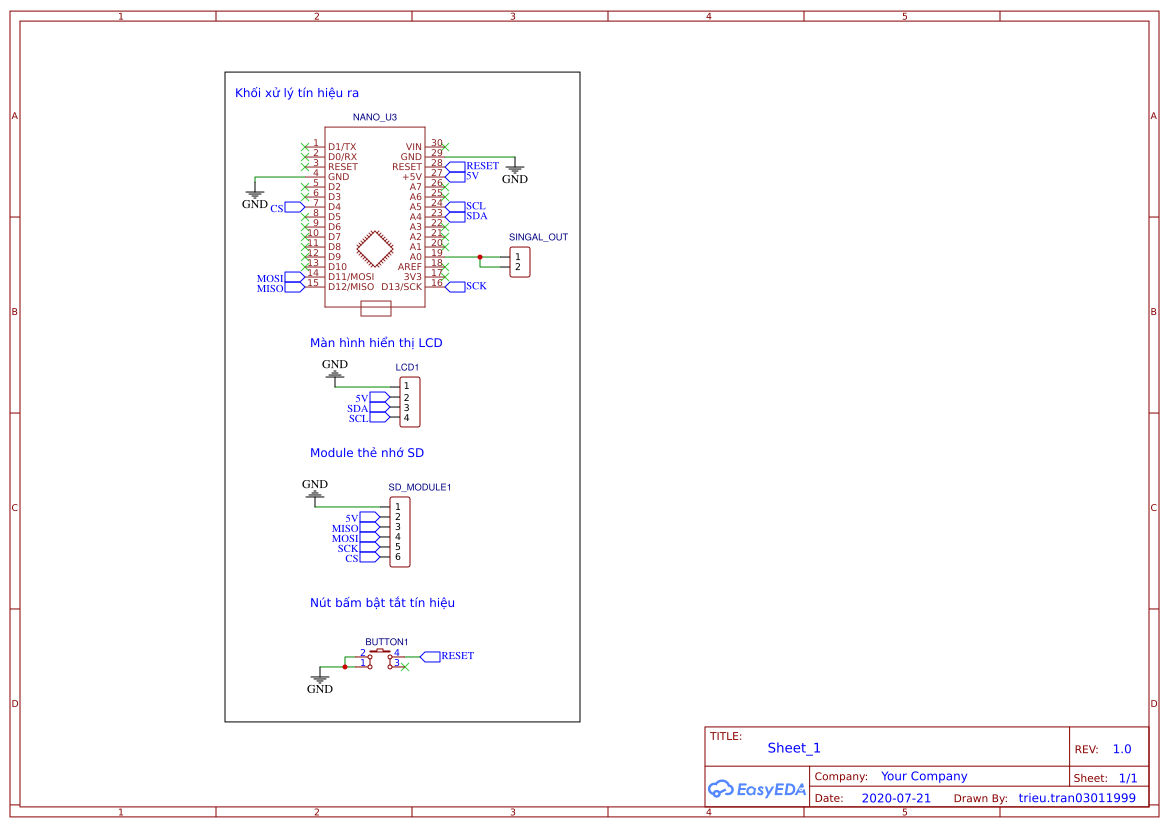 Mach ket no va hien thi - OSHWLab