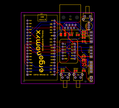 ESP32 Desk Breakout Dev Board copy - OSHWLab