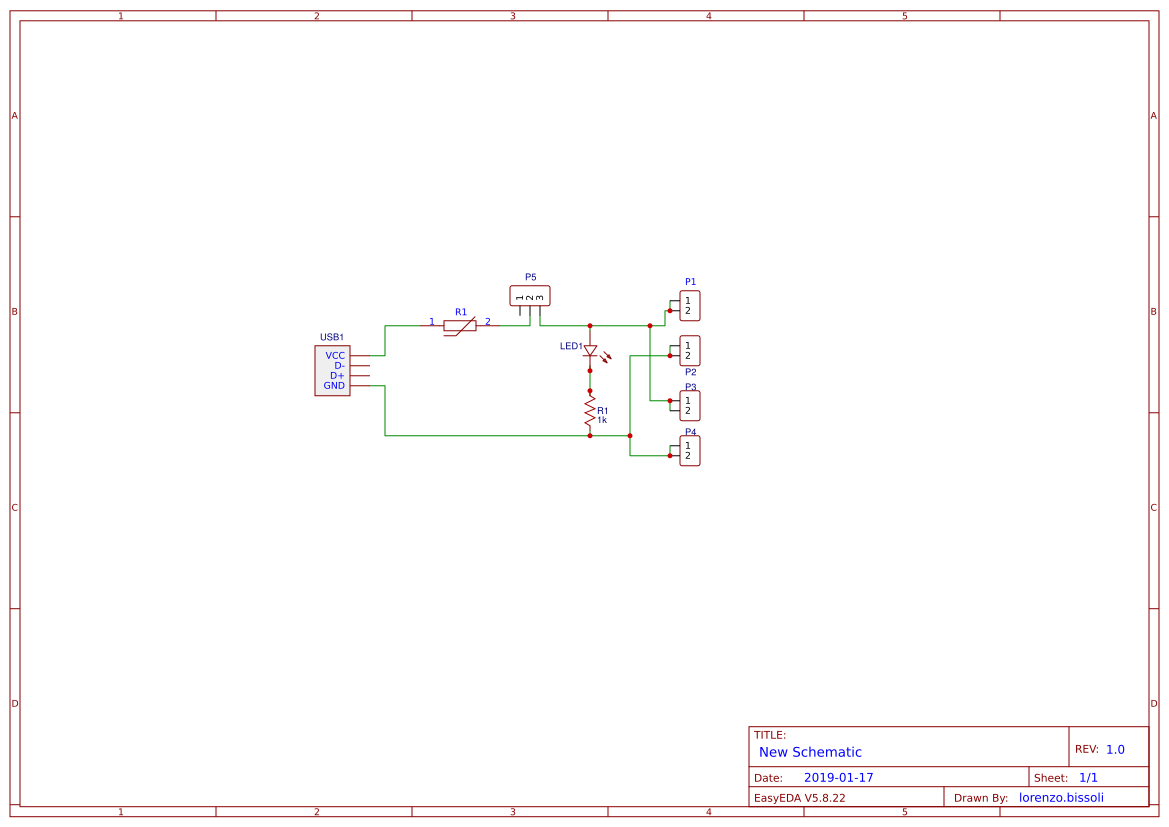 Alimentatore_breadboard - Platform for creating and sharing projects - OSHWLab