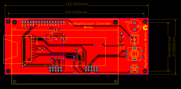 RepRapDiscount Controller - OSHWLab