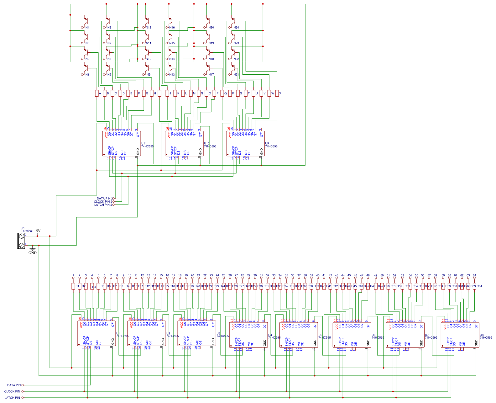 24X64 MITRIX - Platform for creating and sharing projects - OSHWLab