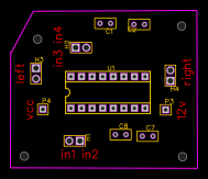 l293d motor driver - OSHWLab