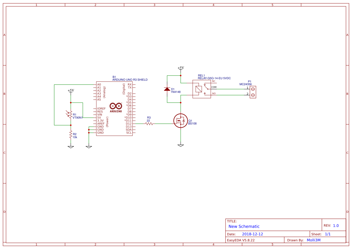 LDR Sensor - OSHWLab