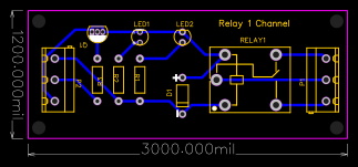 18.Relay 1 Channel - OSHWLab