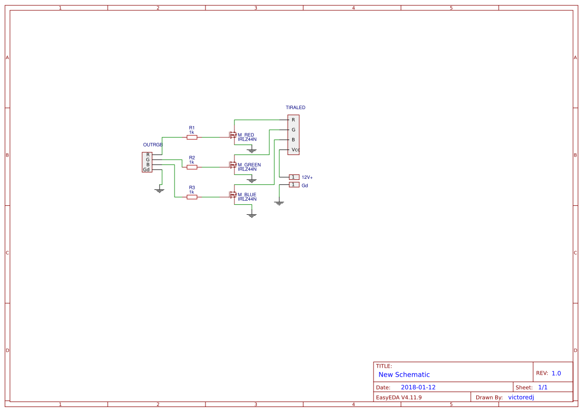 ModuloTiraLed - Arduino - EasyEDA open source hardware lab