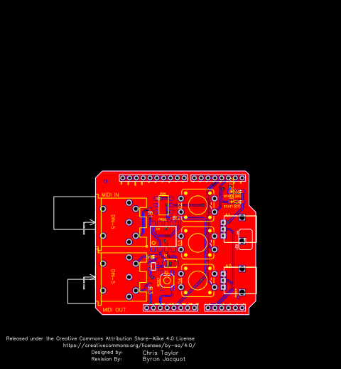 Midi_Shieldv15 - OSHWLab