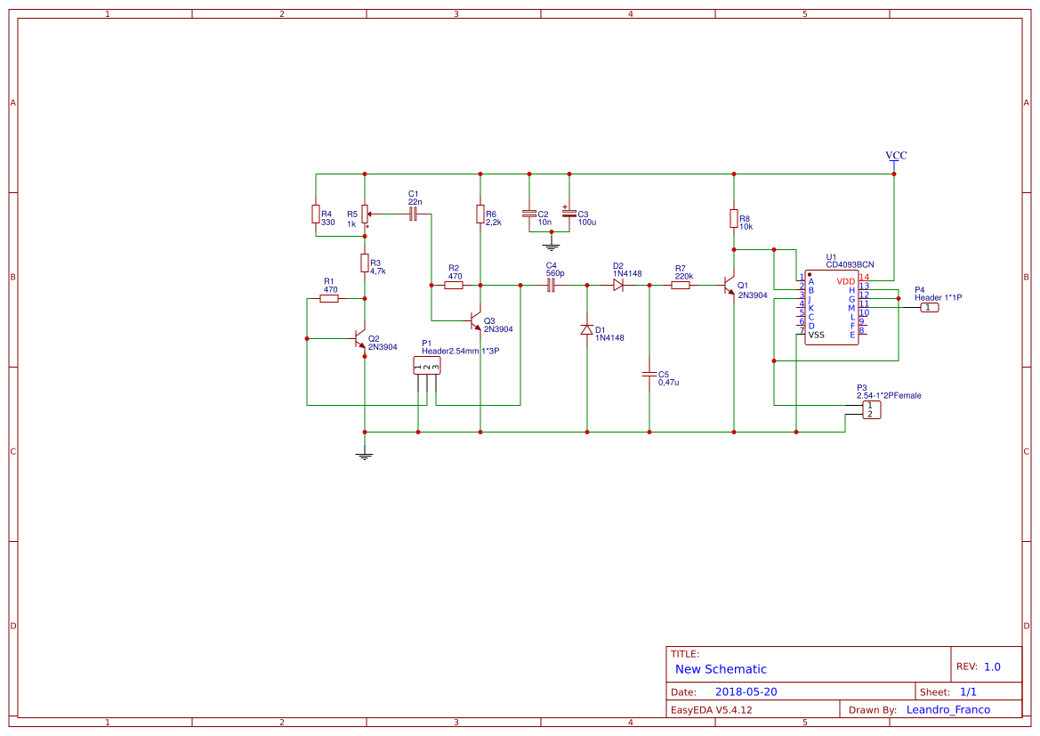 Sensor de ultrasonido - EasyEDA open source hardware lab