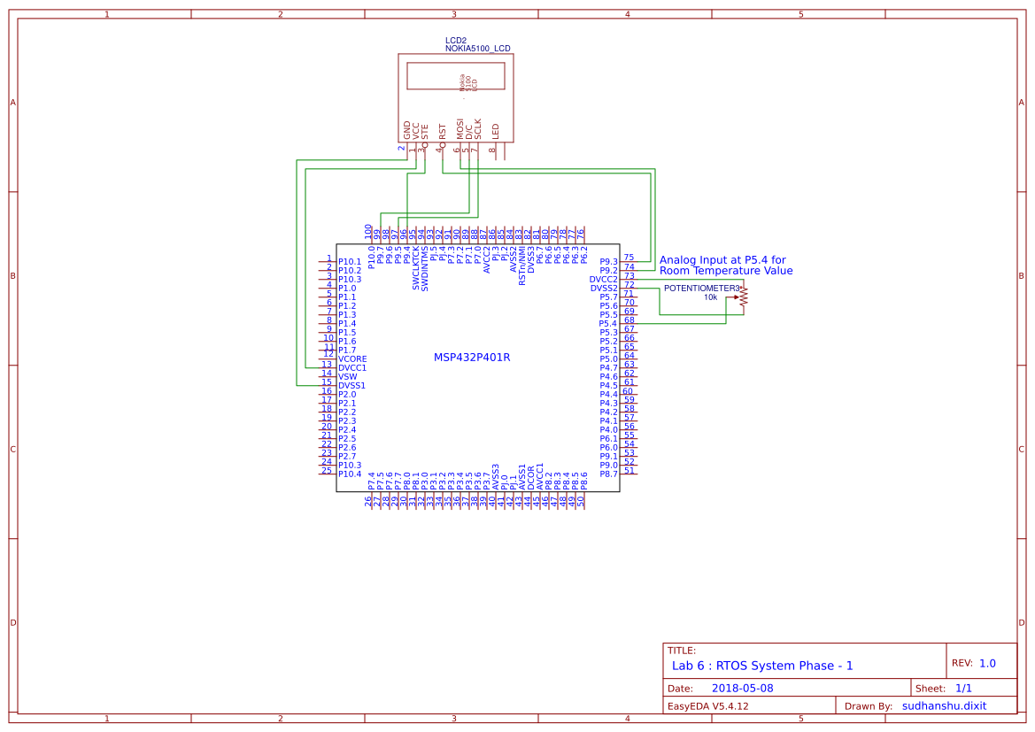 MSP432P401R - EasyEDA open source hardware lab