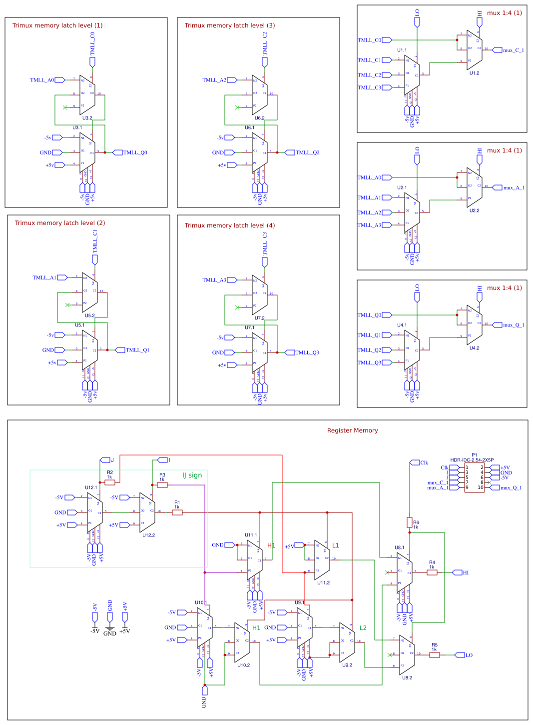 Trimux_MEMORY_dynamic - EasyEDA open source hardware lab