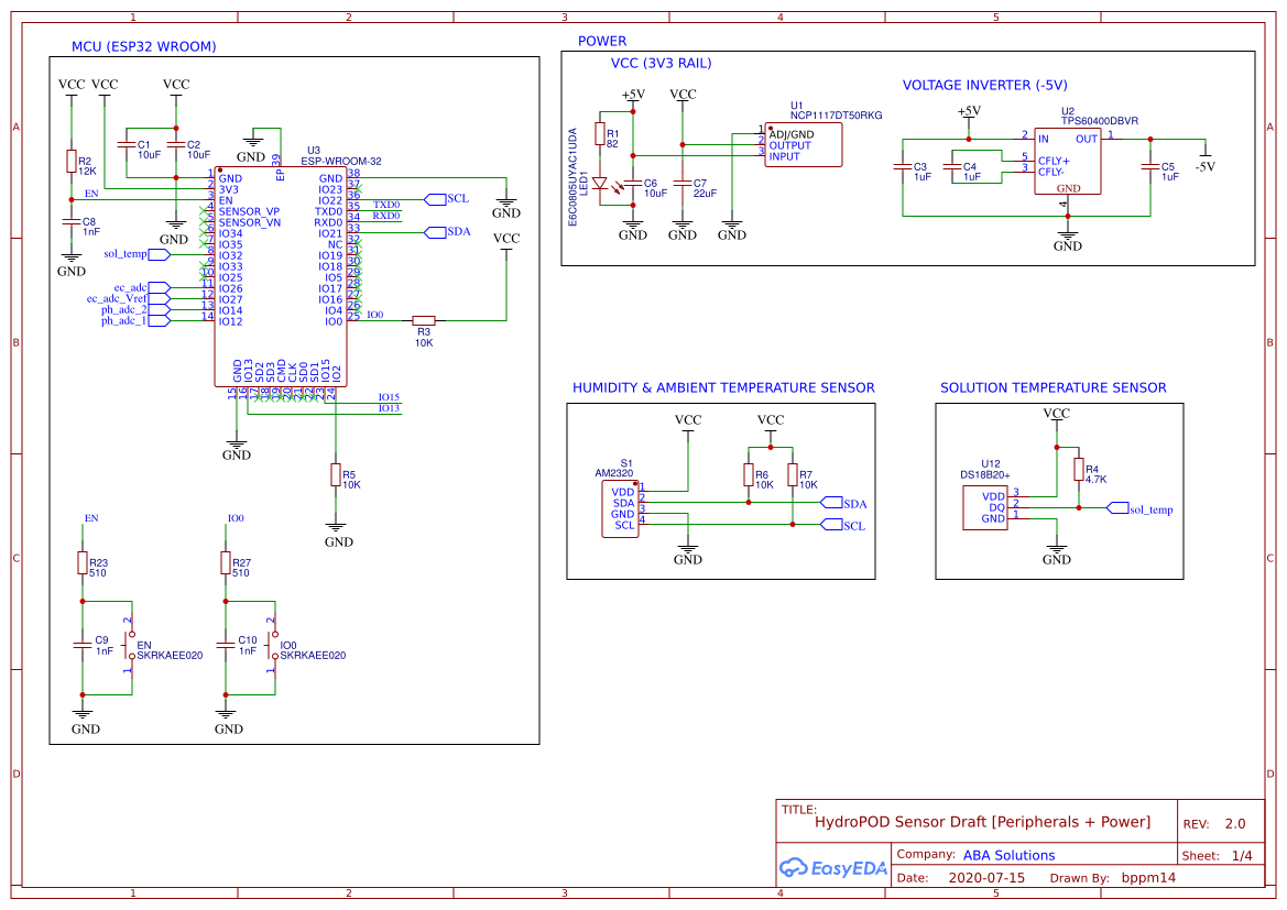 HydroPOD Sensor Draft - OSHWLab
