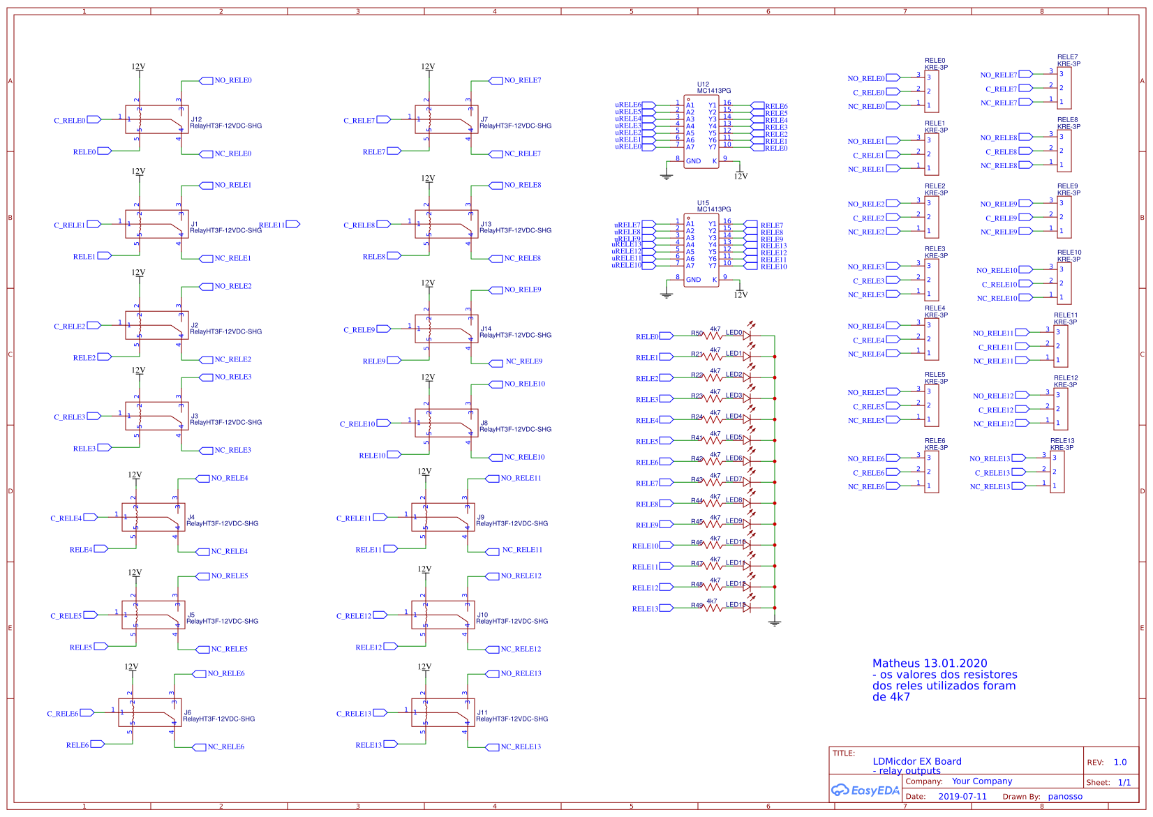 LDMicro PCB EX - OSHWLab