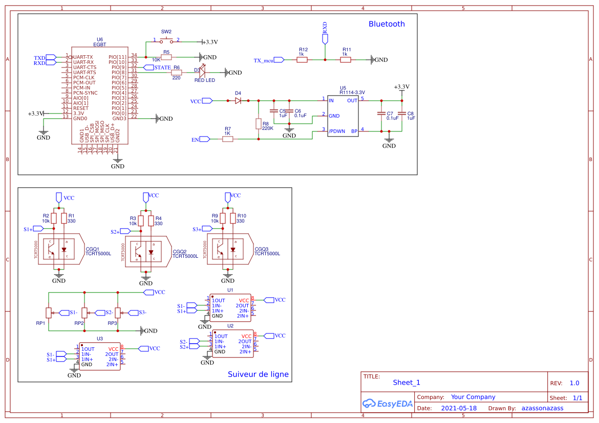 PCB smart car - OSHWLab