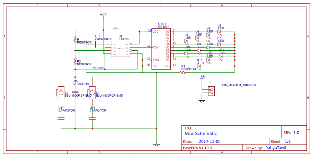 cd4017-Ring-counter - OSHWLab