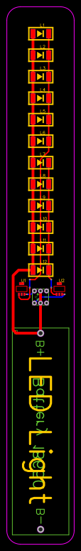 LED PCB - OSHWLab