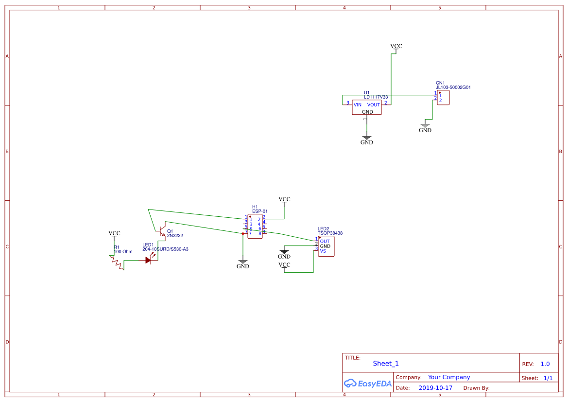 Esp 01 Ir Platform For Creating And Sharing Projects Oshwlab