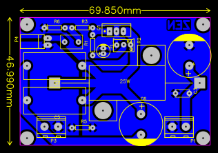 ZEN amp dual GND v1 - EasyEDA open source hardware lab