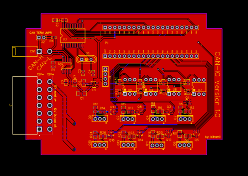 CAN-BUS Multiplexer - OSHWLab
