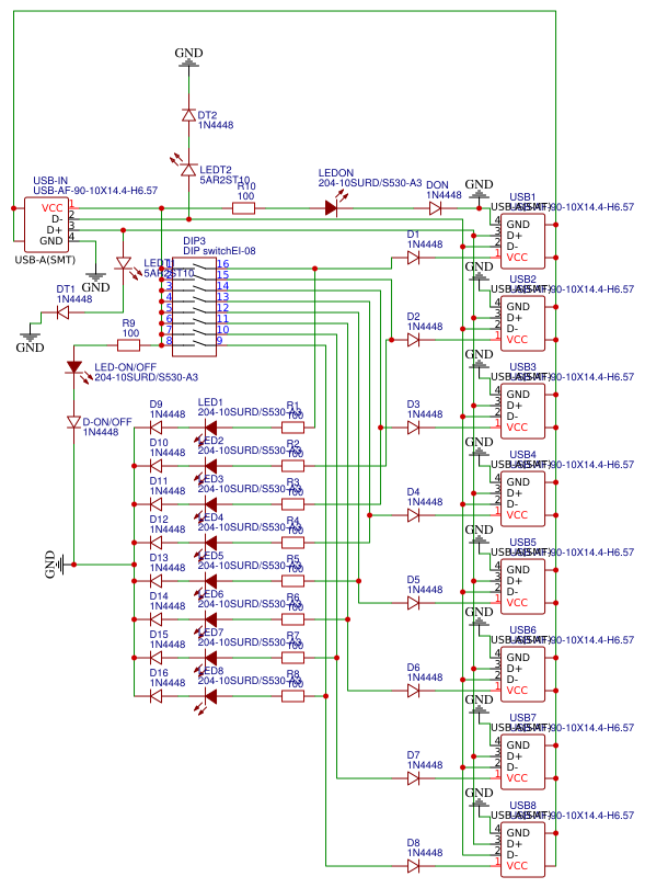 USB-SWITCH - EasyEDA open source hardware lab