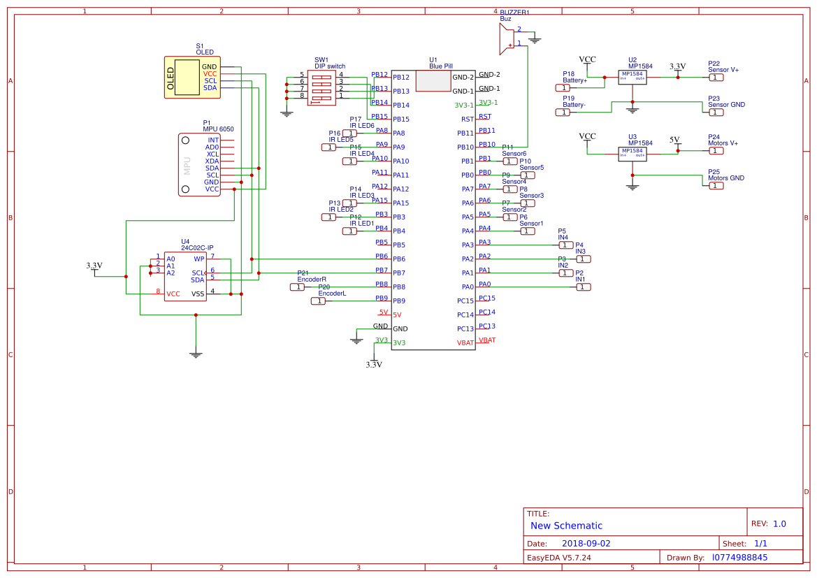 micromouse_top_Plane - EasyEDA open source hardware lab