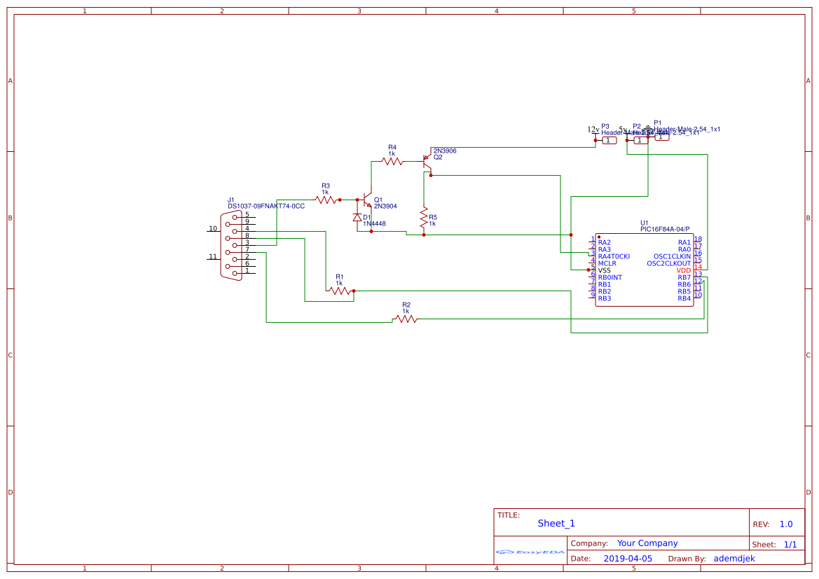jdm pic programmer - EasyEDA open source hardware lab