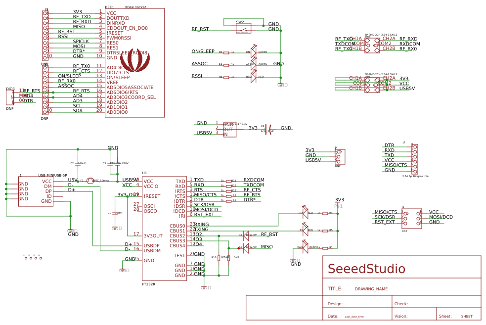 UartSBee V5 - OSHWLab