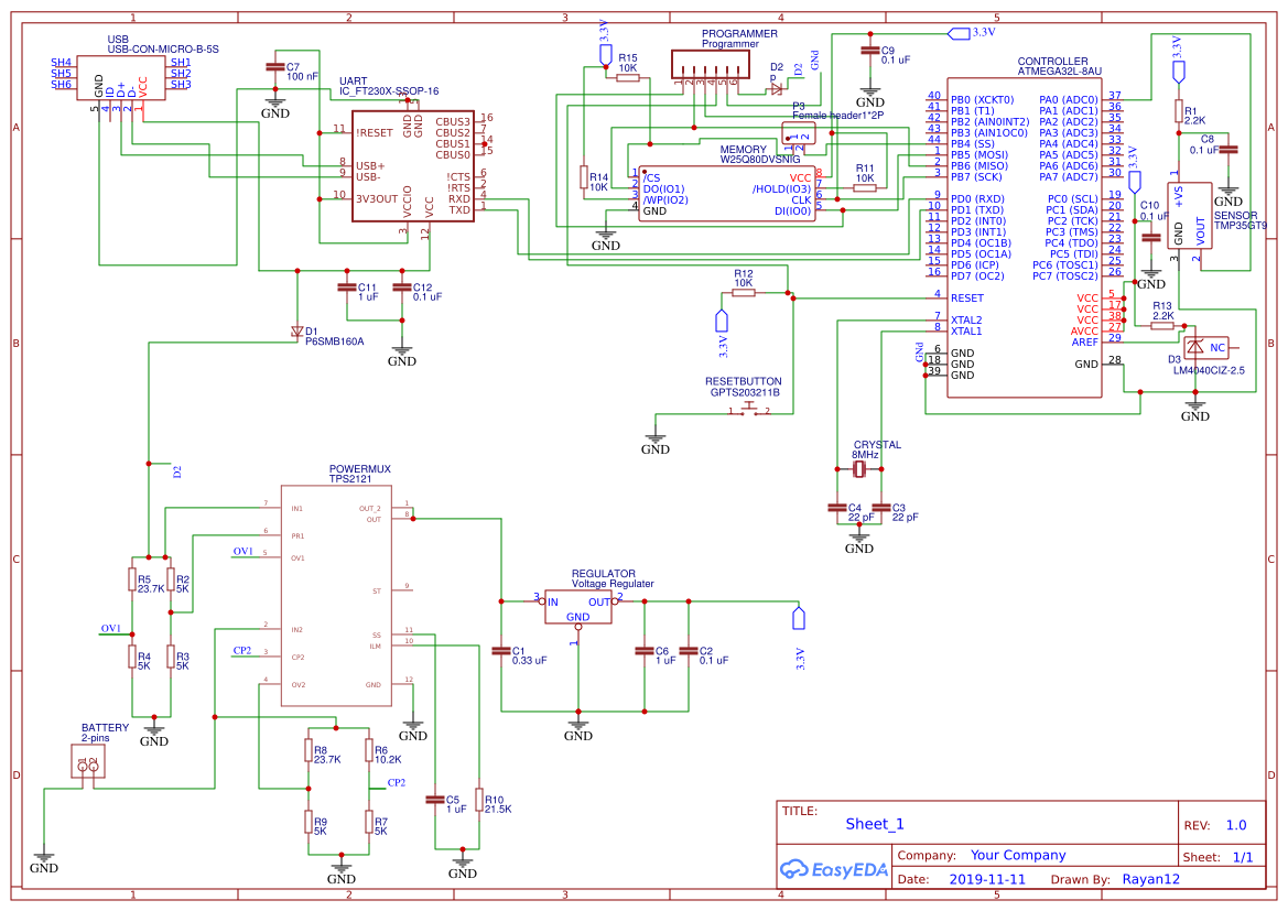 project1 - EasyEDA open source hardware lab