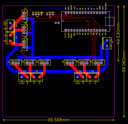 led controller pcb - EasyEDA open source hardware lab