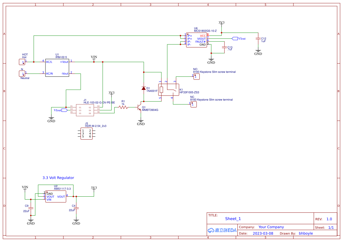 ESP32 Light Switch - EasyEDA open source hardware lab
