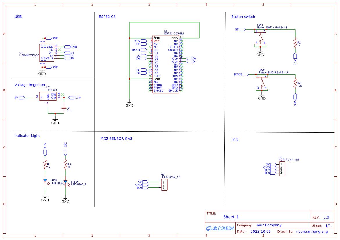 Project 1 - EasyEDA open source hardware lab
