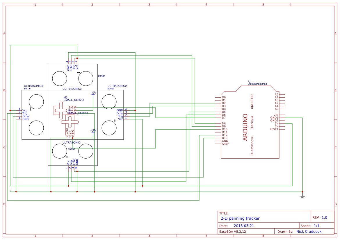 2-D tracker - EasyEDA open source hardware lab