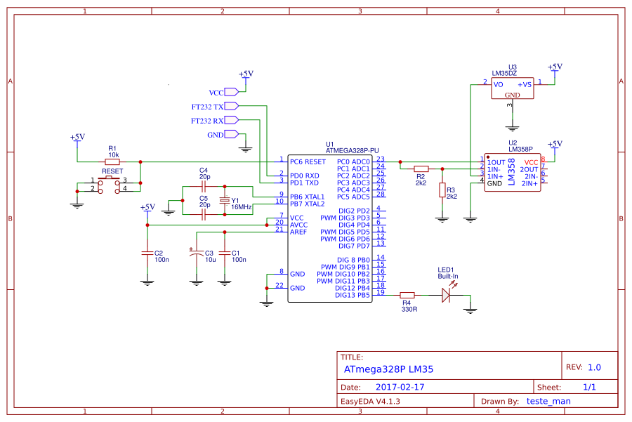 ATmega328P_LM35_Digital_Lowpass_Filter - EasyEDA open source hardware lab