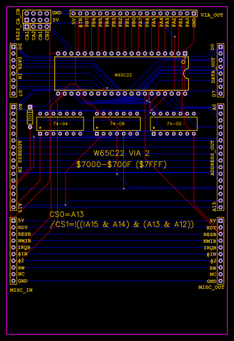 65C02 VIA2 - EasyEDA open source hardware lab