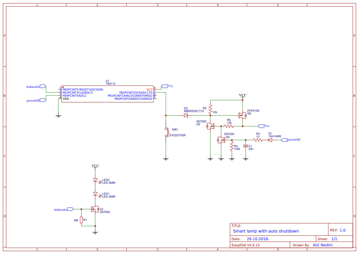 smart lamp - EasyEDA open source hardware lab