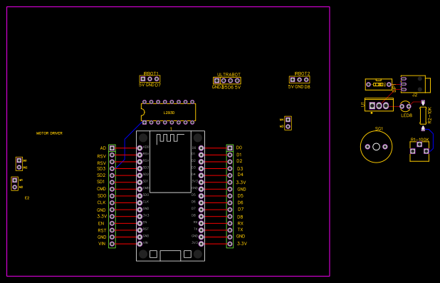 MOVING BOT - EasyEDA open source hardware lab