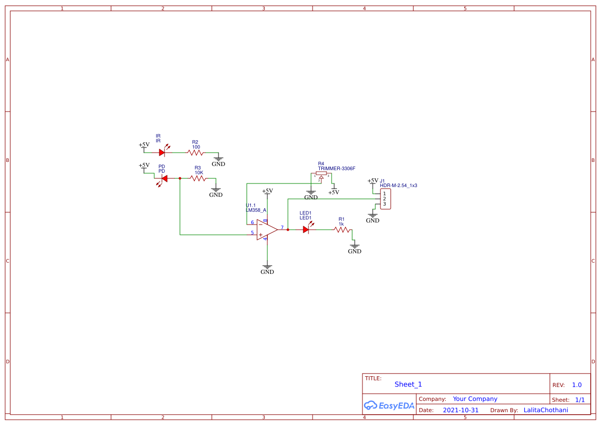 IR sensor - OSHWLab