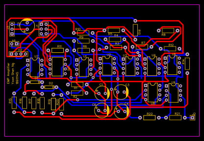 emp amplifier pcb - OSHWLab
