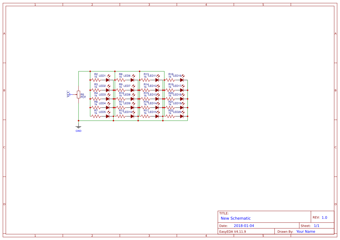 LED Light Display - OSHWLab