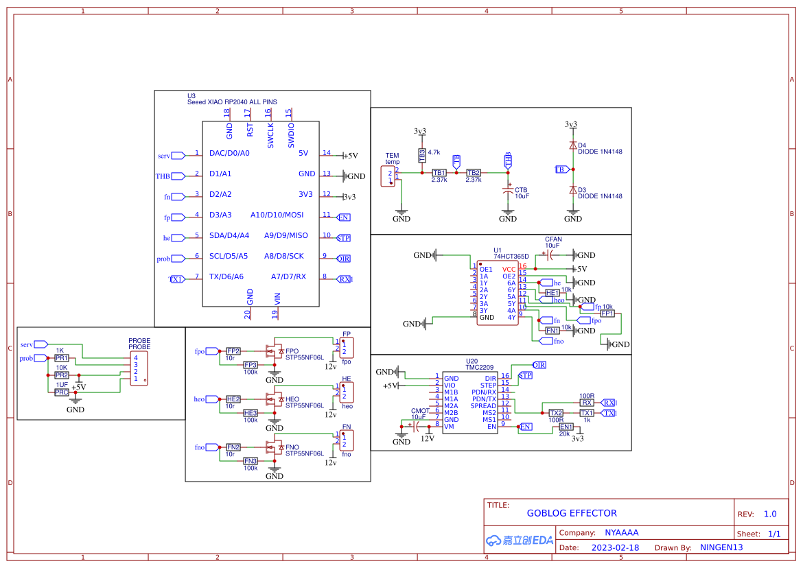 smart effector v1 - EasyEDA open source hardware lab