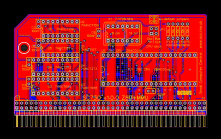 SC730 v1.0 Z80+MMU module for RCBus - EasyEDA open source hardware lab