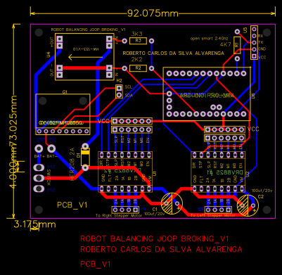ROBO BALANCING JOOP BROKKING DRV8825 - OSHWLab