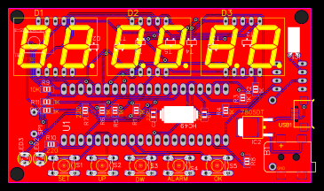 reloj digital electronico - EasyEDA open source hardware lab