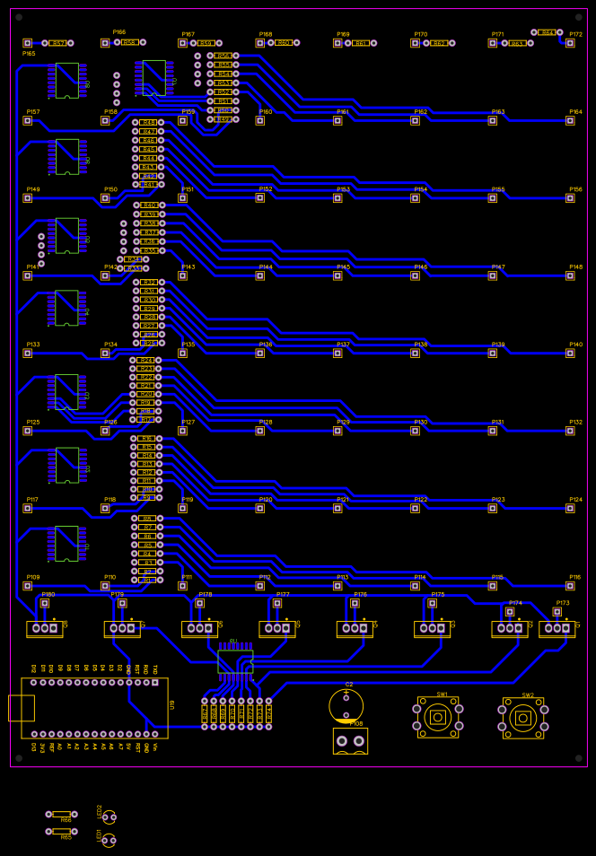 LED Cube my schematic - OSHWLab