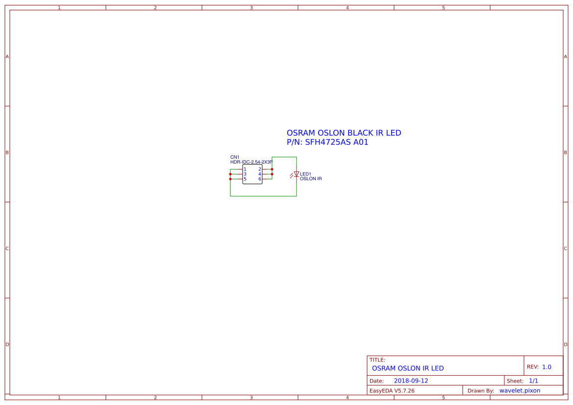 IR_LED_OSRAM - Platform for creating and sharing projects - OSHWLab